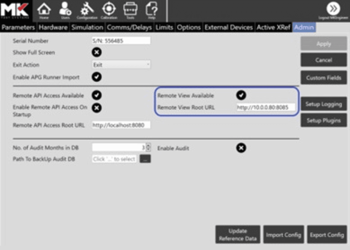MKAT | How to control the Runner software remotely